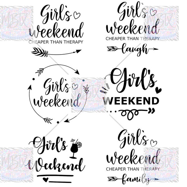 Girls Weekend - Etsy