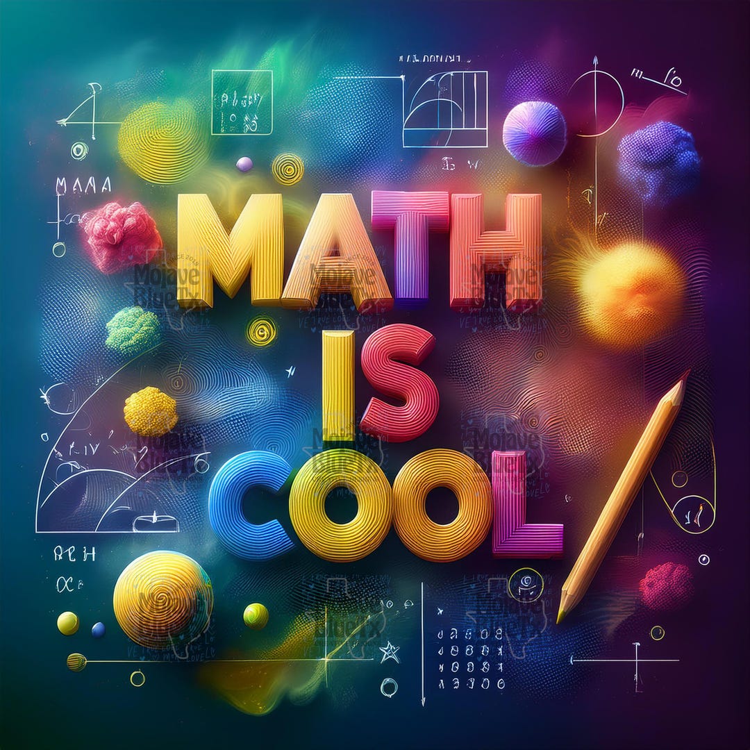 Math is Cool | Digital JPEG | Sublimation Design | Instant Download - Etsy