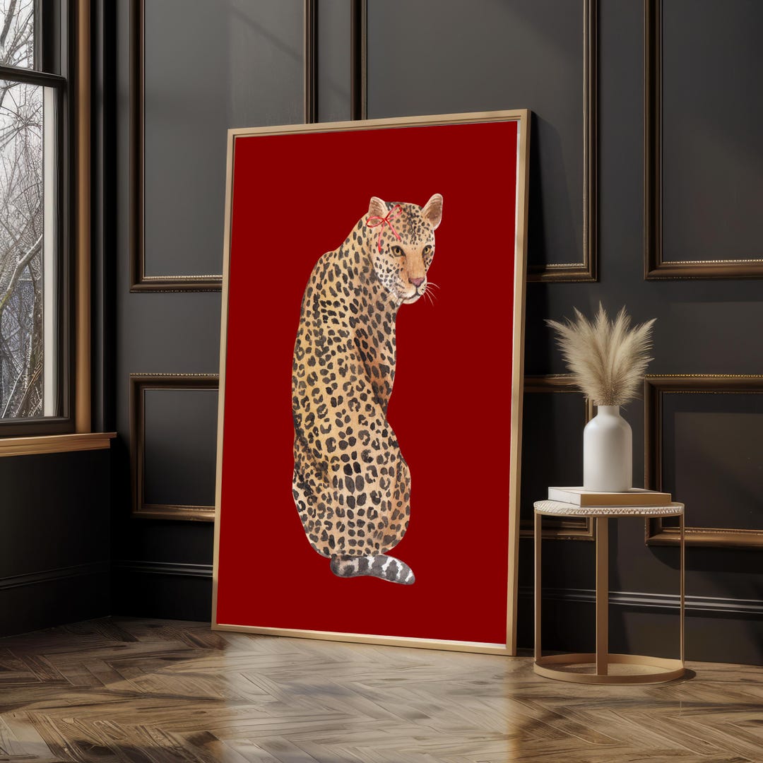 Vintage Cheetah Print, INSTANT DIGITAL DOWNLOAD, Retro, Fashion, Trendy ...