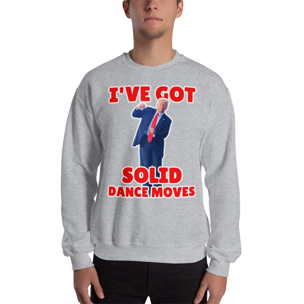 Donald Trump Dancing Dance Moves 2024 Rally MAGA Ugly Christmas Sweater ...