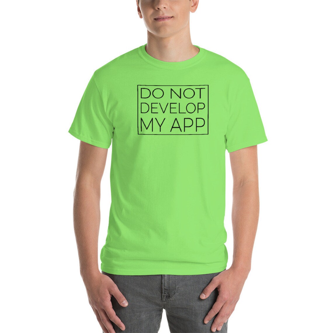 Do Not Develop My App Funny App Developer Meme Unisex Short - Etsy