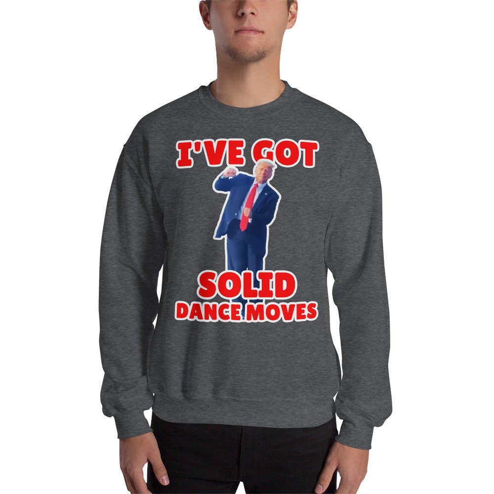 Donald Trump Dancing Dance Moves 2024 Rally MAGA Ugly Christmas Sweater ...