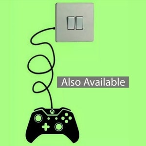 Games Controller Light Switch Vinyl Sticker Decal Wall Stencil - Etsy