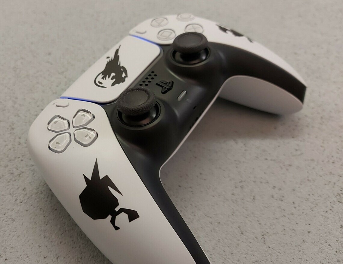 6x FINAL FANTASY 7 Playstation 5 Controller Vinyl Decal Sticker PS5 ...