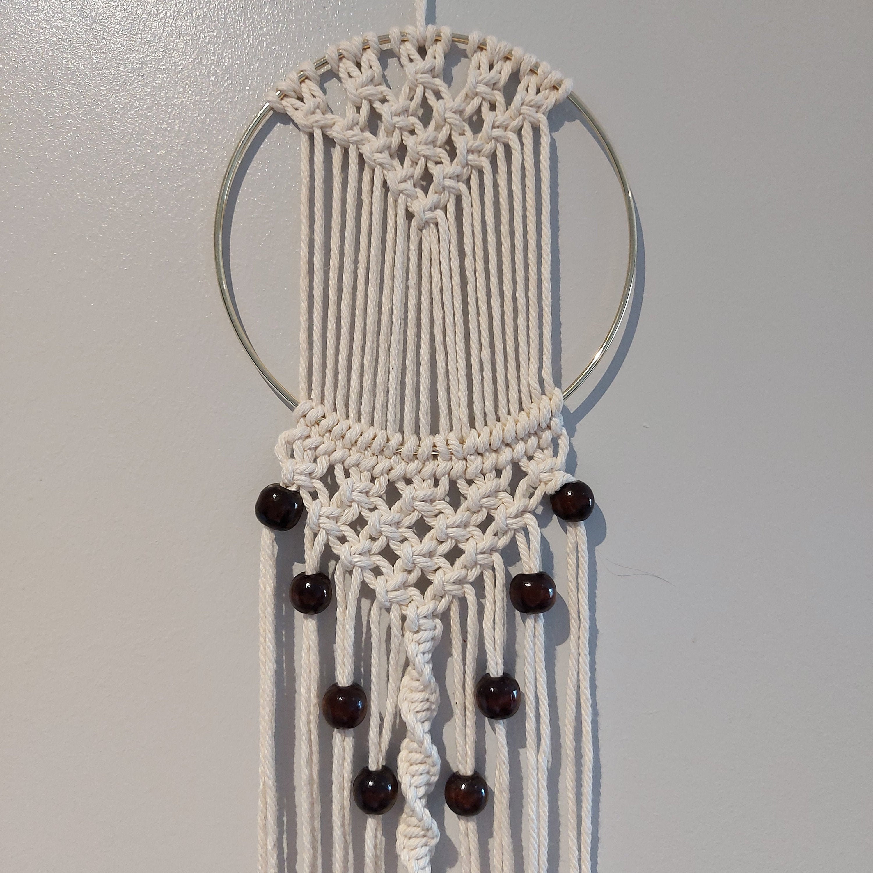Handmade Long Cream Macrame Viking Norse and Nautical - Etsy UK