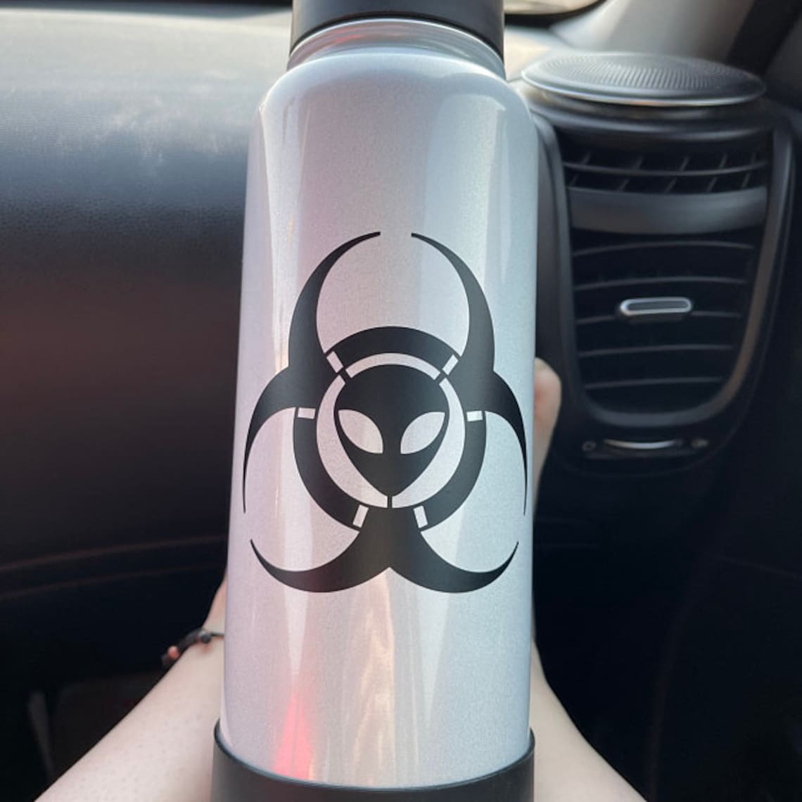 2x Skinwalker Alien Biohazard Logo Black Vinyl Decal Sticker - Etsy India