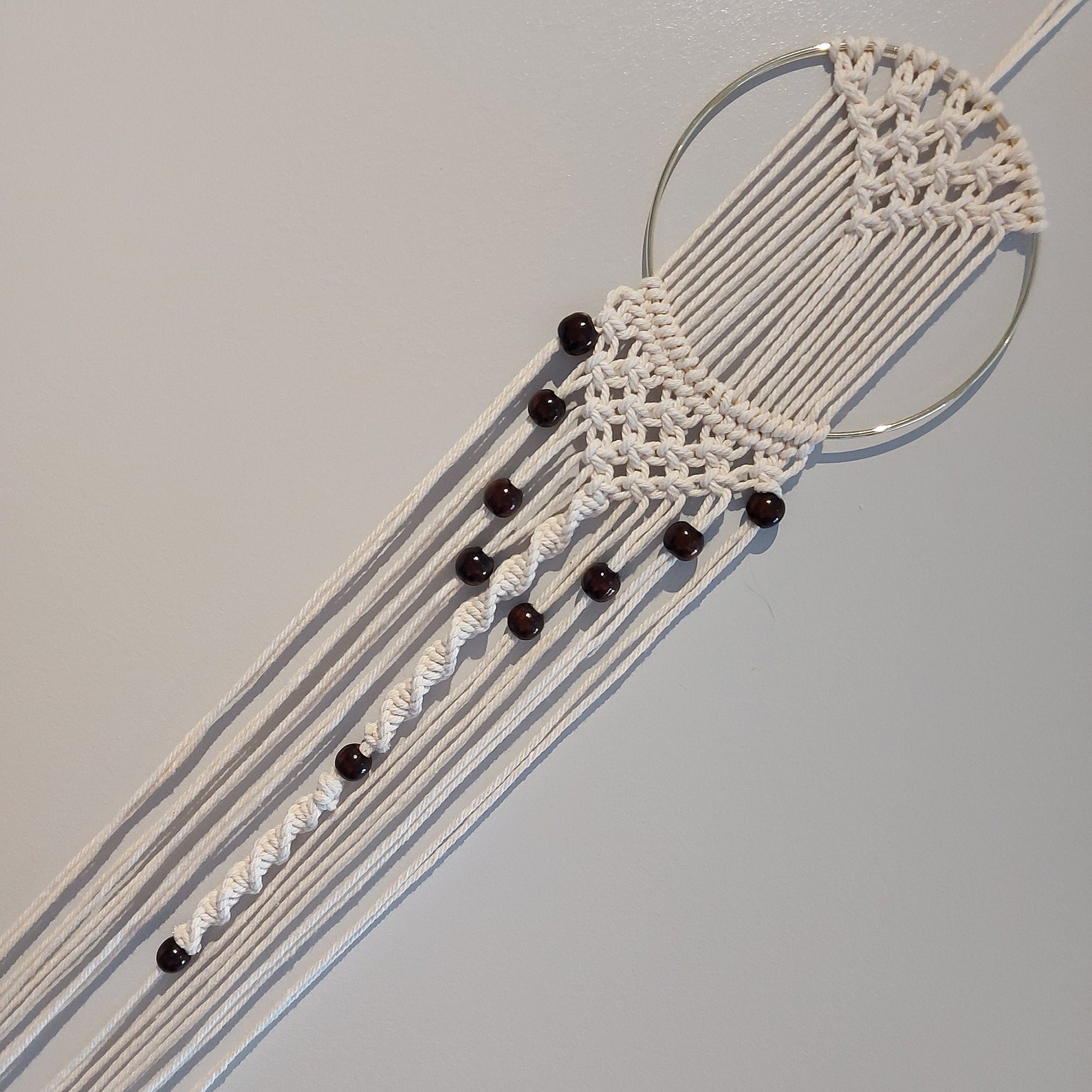 Handmade Long Cream Macrame Viking Norse and Nautical - Etsy UK