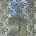 Pair of Traditional French White Floral Lace Net Panel Curtains 92 X ...