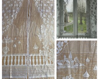 French Lace Curtains - Etsy