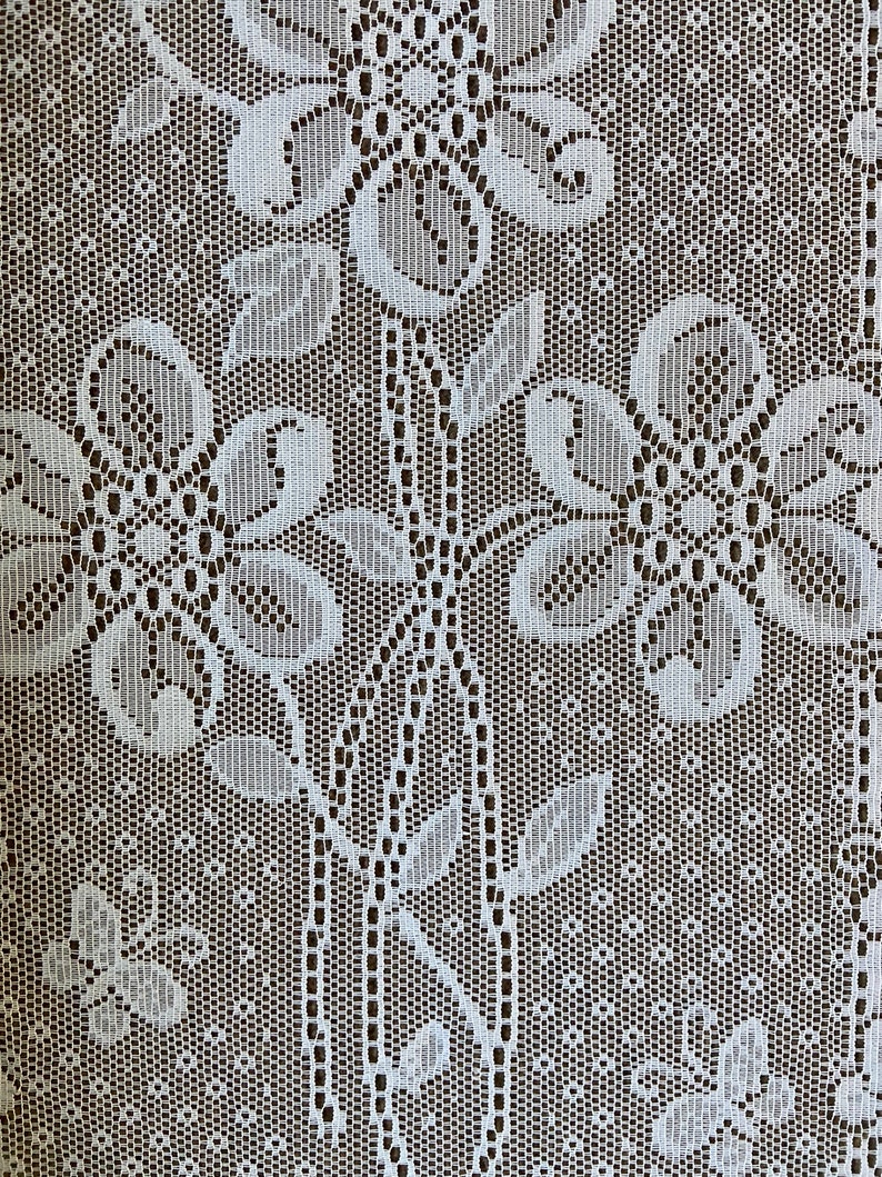 Unused - Extra Long and Narrow Traditional French Single Panel Floral ...