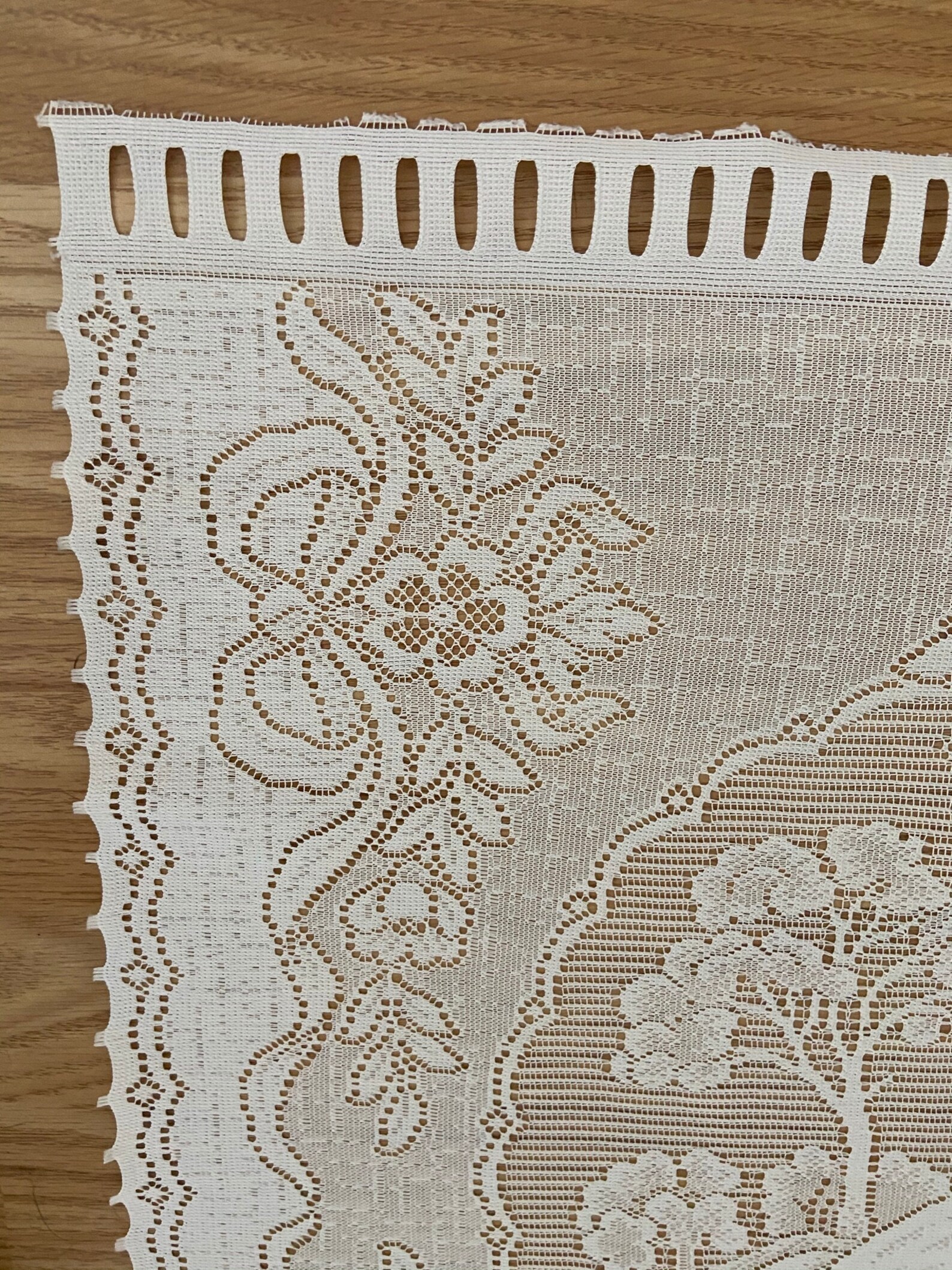 Cortina tradicional francesa larga y estrecha de poliéster | Etsy