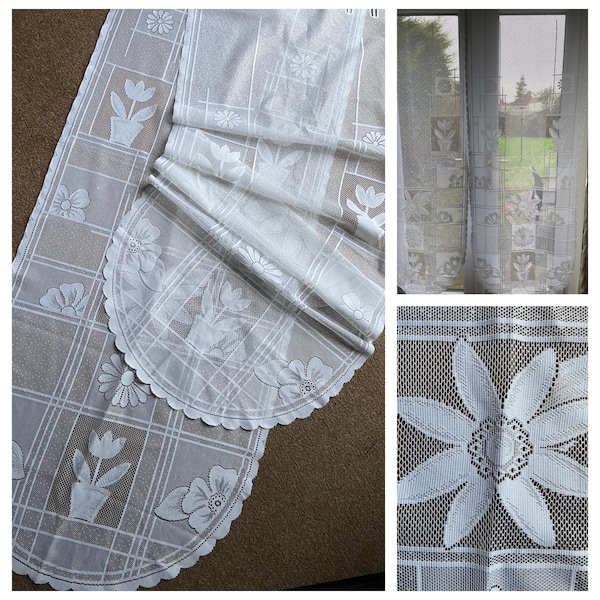 French Lace Curtains - Etsy