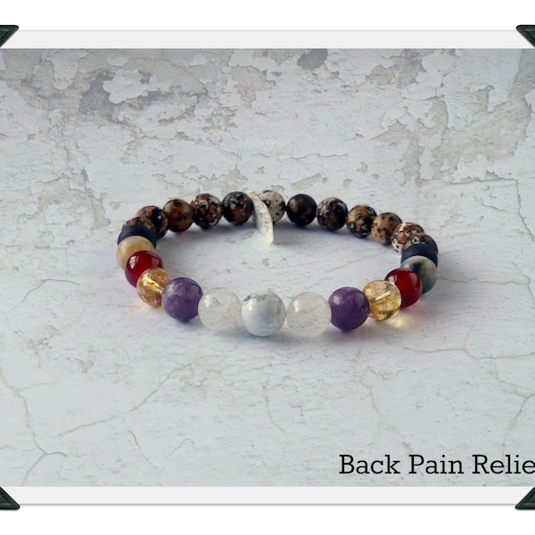 Back Pain Healing Bracelet - Etsy