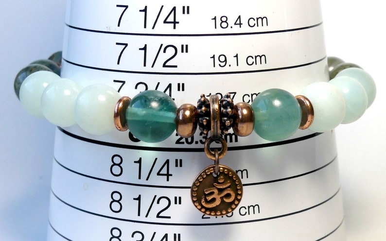 CPTSD Reiki Infused Bracelet Copper OHM Charm First Responder - Etsy