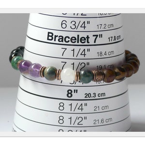 PTSD Depression Recovery Support Beaded Bracelet Reiki Charged Healing ...