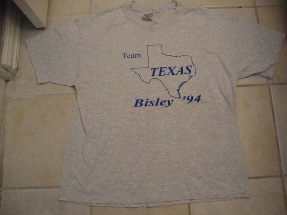 Vintage Team Texas Bisley 1994 Texas State Gray Cotto… - Gem
