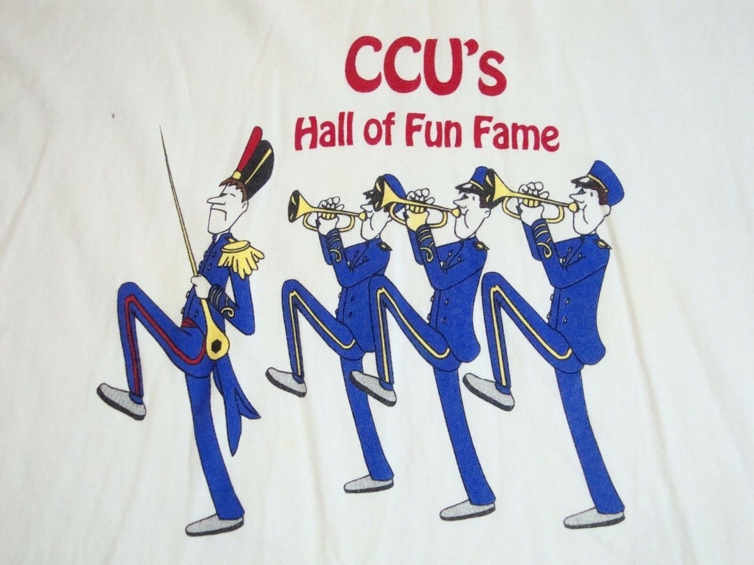 Vintage Coastal Carolina University CCU Hall of Fun Fame Marching Band ...
