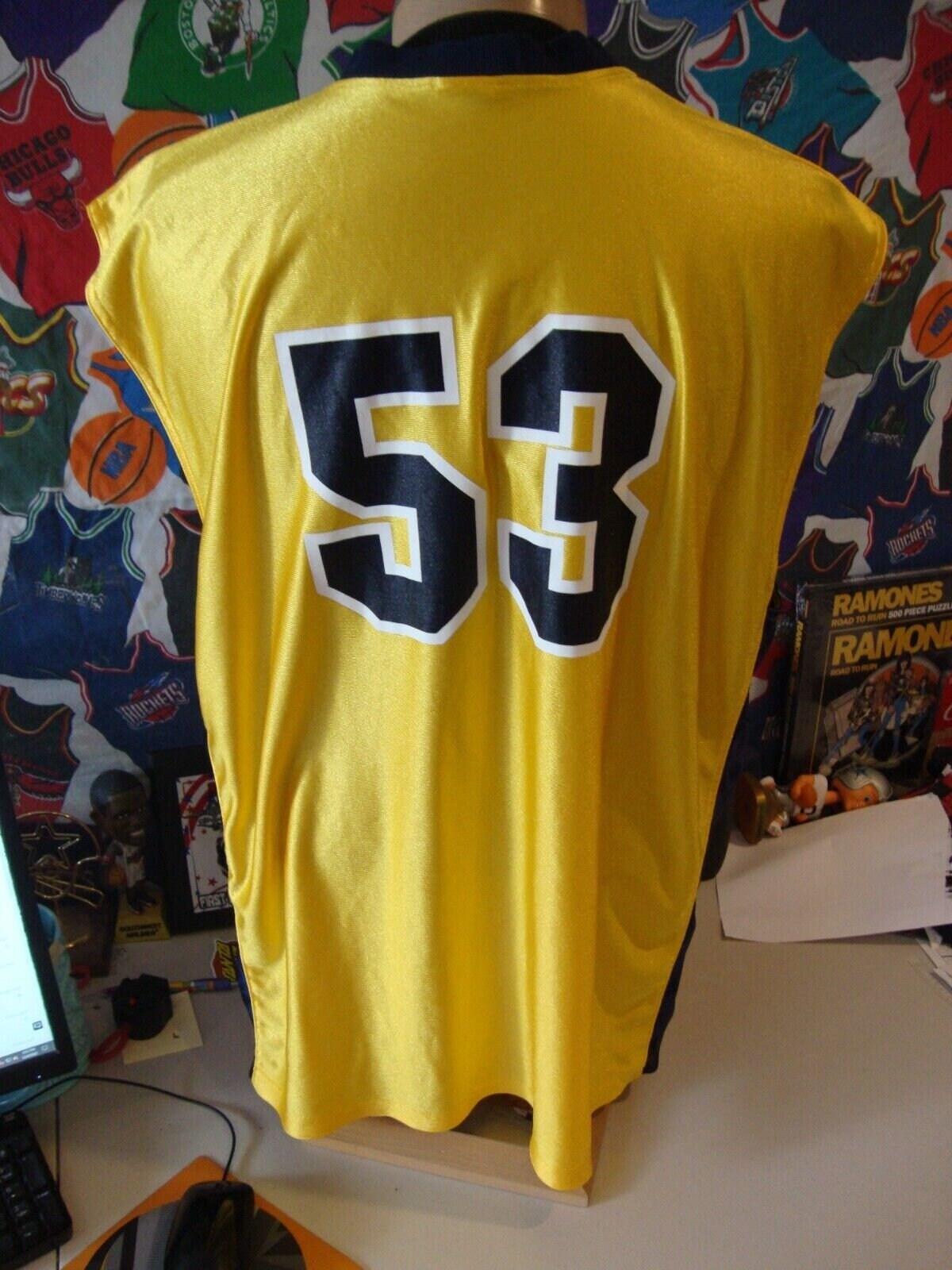 Vintage Long Island Lightning #53 Basketball Jersey L - Etsy