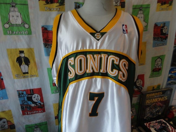 Authentic Vintage NBA Seattle SuperSonics Rashard Lew… - Gem