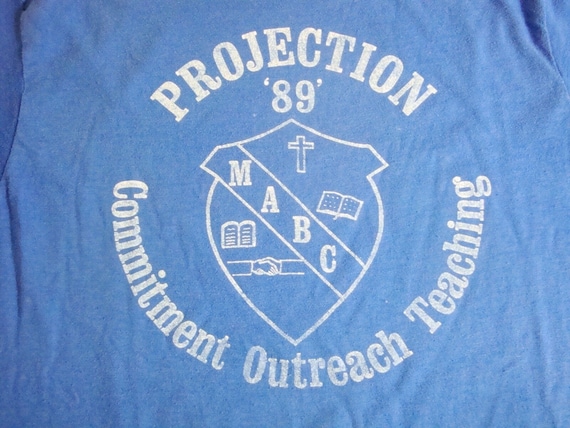 Vintage Projection 1989 80's MABC Church Outreach Chr… - Gem