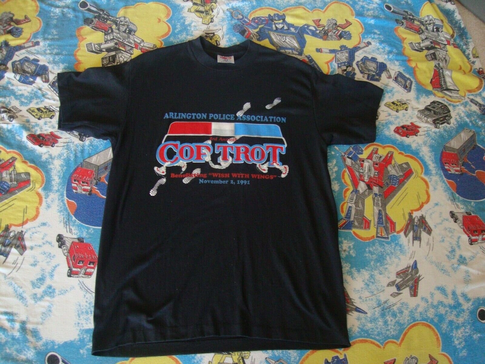 Vintage Arlington Texas Police Association Cop Trot Marathon - Etsy