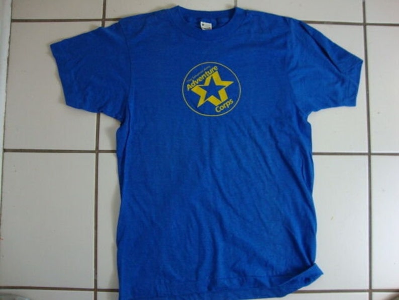 Vintage Salvation Army adventure Corps Blue Men's T Shirt S - Etsy