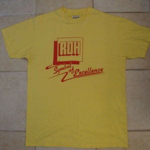 Vintage RDH "symbol of Excellence" Soft Yellow T Shirt L - Etsy