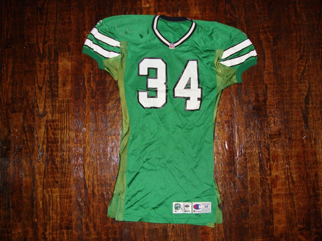 Vintage New York Jets Authentic Game Worn Kenyon Rasheed 1995 NFL ...