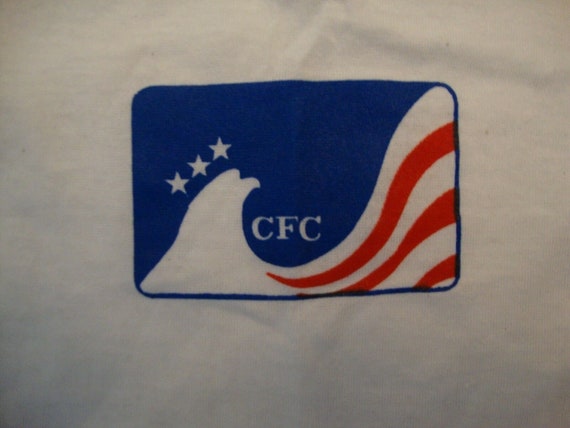 Vintage CFC Combined Federal Campaign White Soft T S… - Gem
