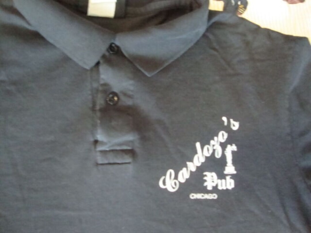 Vintage Cardozo's Pub Chicago Bar Polo Collar Shirt Men's M - Etsy
