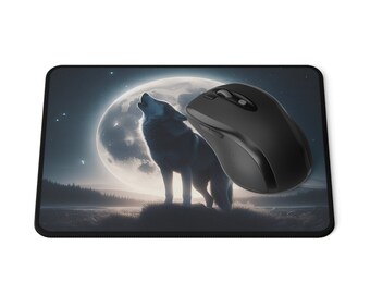MOUSE PAD Howling Wolf Computer Mousepad NEW Mat Mouse Pad, Wolf ...