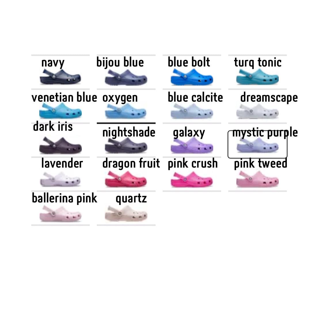 Custom Clogs/clogs/custom Crocs/crochet Shoes/crochet Clogs/ Boho Shoes ...