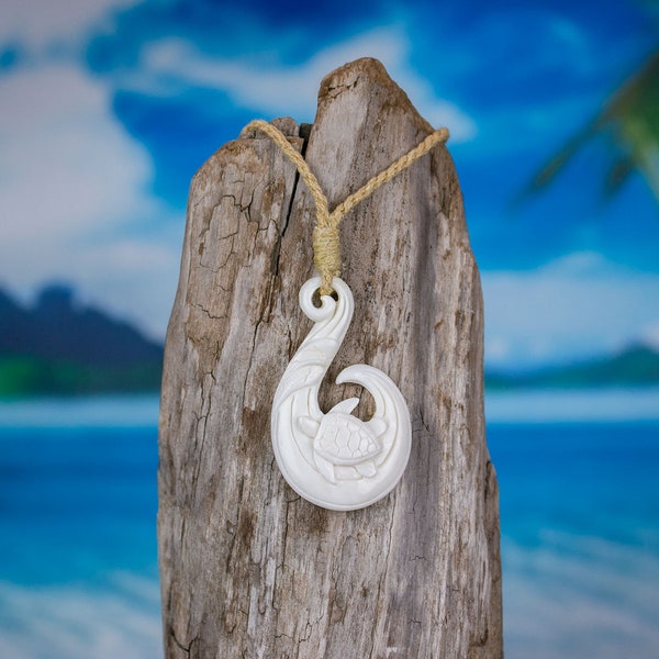Carved Bone Necklace - Etsy