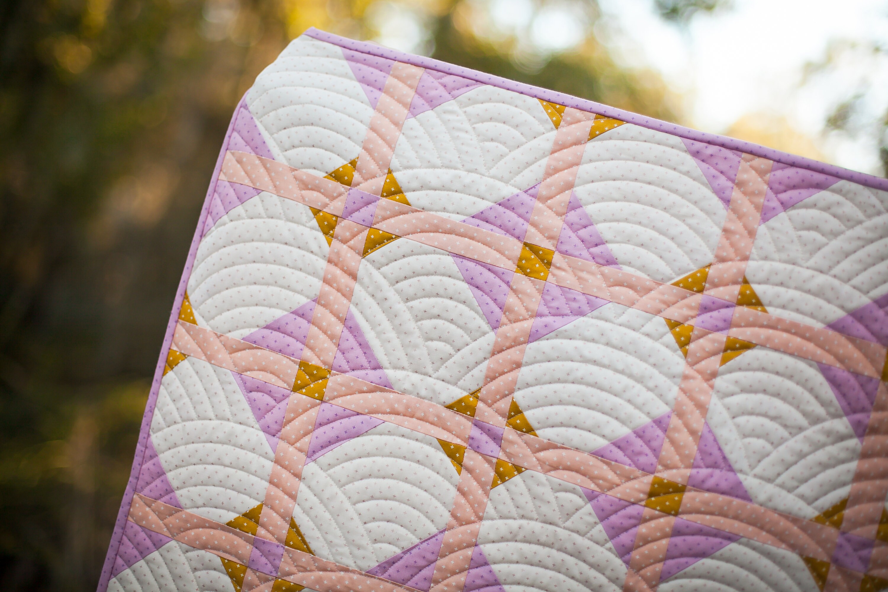 Tile Burst Quilt, PDF Quilt Pattern, Scrappy Quilt - Etsy