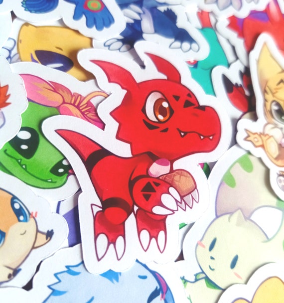 Digi-friends Ll Sticker Pack - Etsy