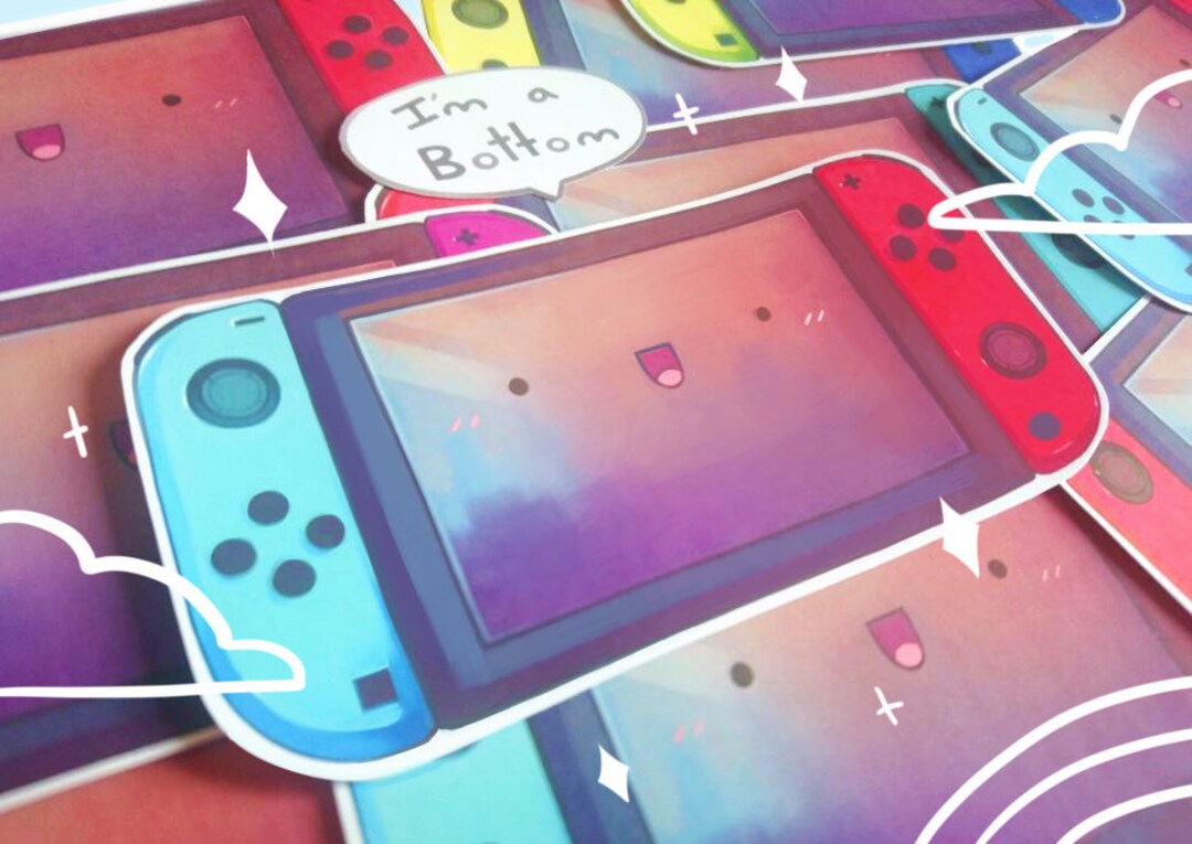 I'm a Bottom Switch Ll Sticker - Etsy
