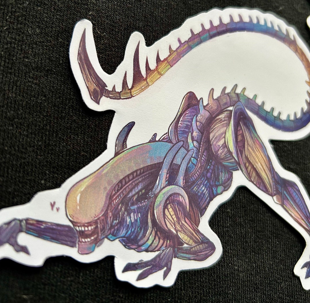 I Love Xenomorphs Ll Sticker - Etsy