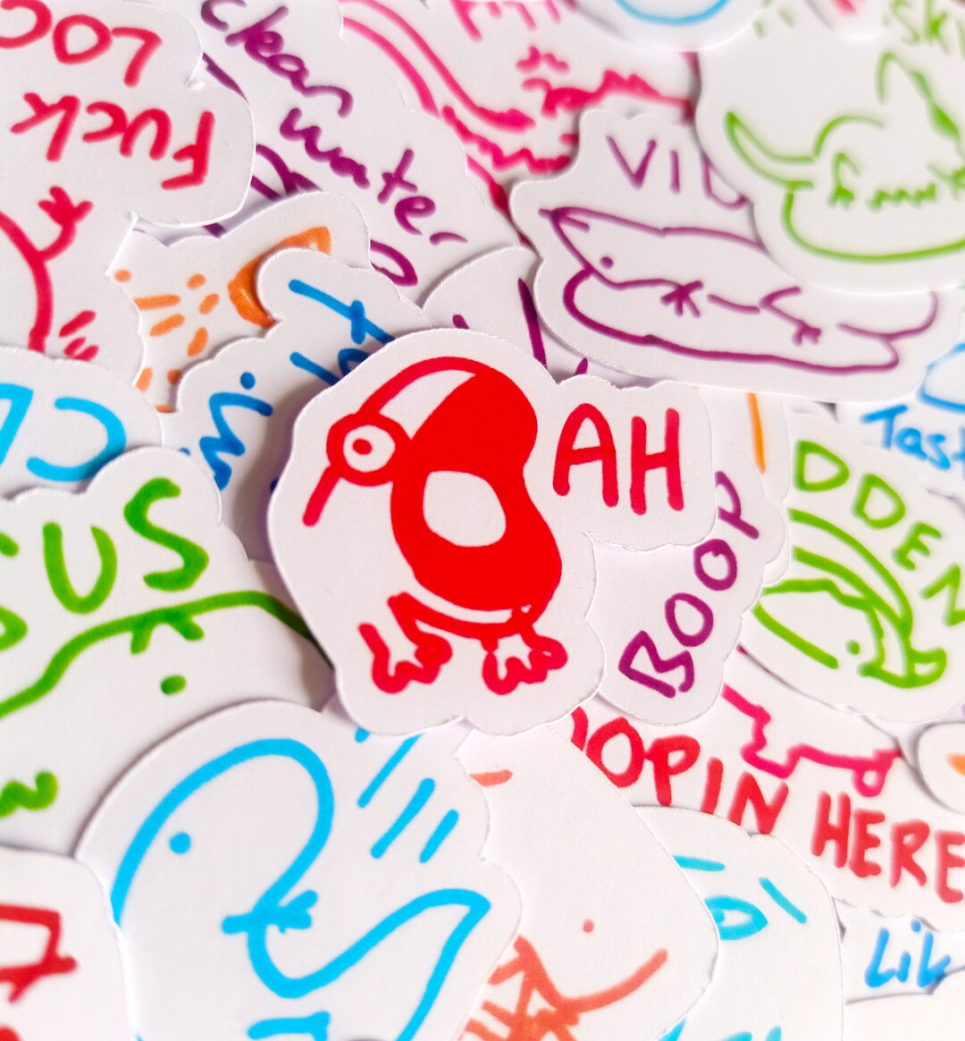 Lizads Ll Sticker Pack - Etsy