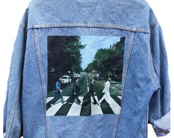 Beatles Denim Jacket - Etsy