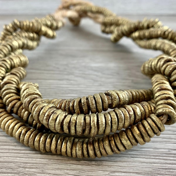 African Brass Beads - Etsy