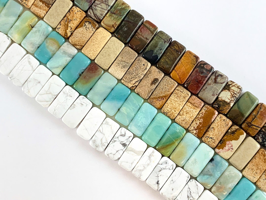 Picasso Jasper/red Creek Jasper, Picture Jasper, Amazonite, Natural ...