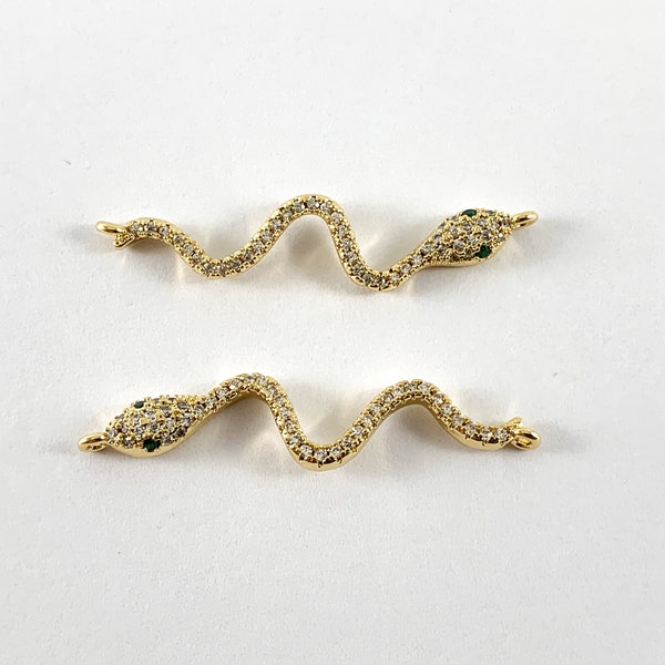 Brass Snake Connector - Etsy