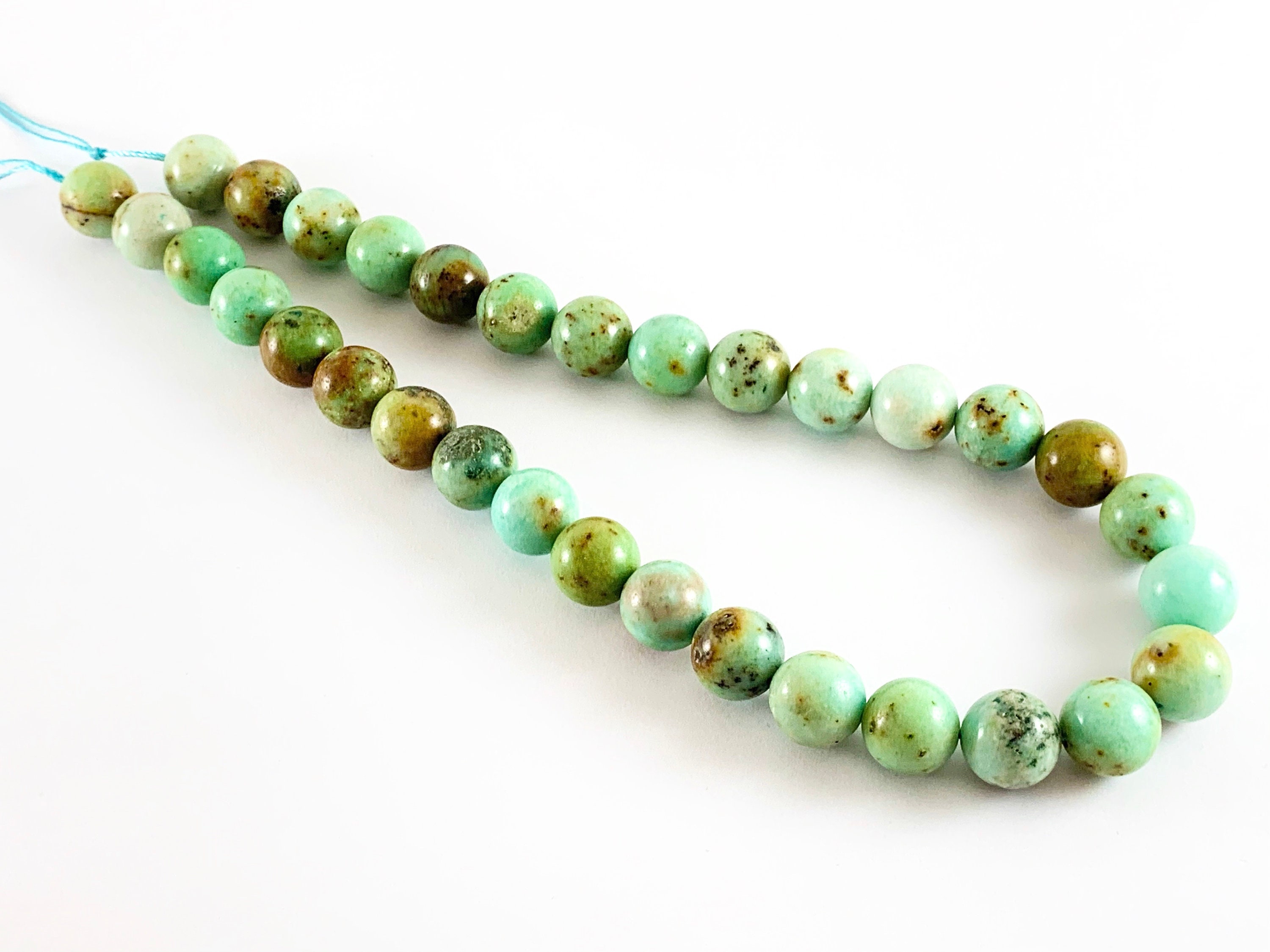 Pre-Columbian/Maya Jade Round Smooth Natural Gemstone Beads | Etsy