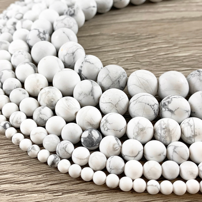 Matte White Beads - Etsy