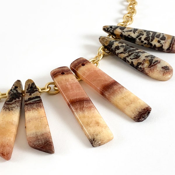 Tri Color Stone - Etsy