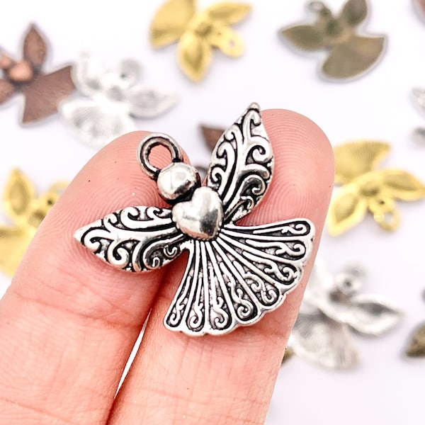 Angel Charm - Etsy
