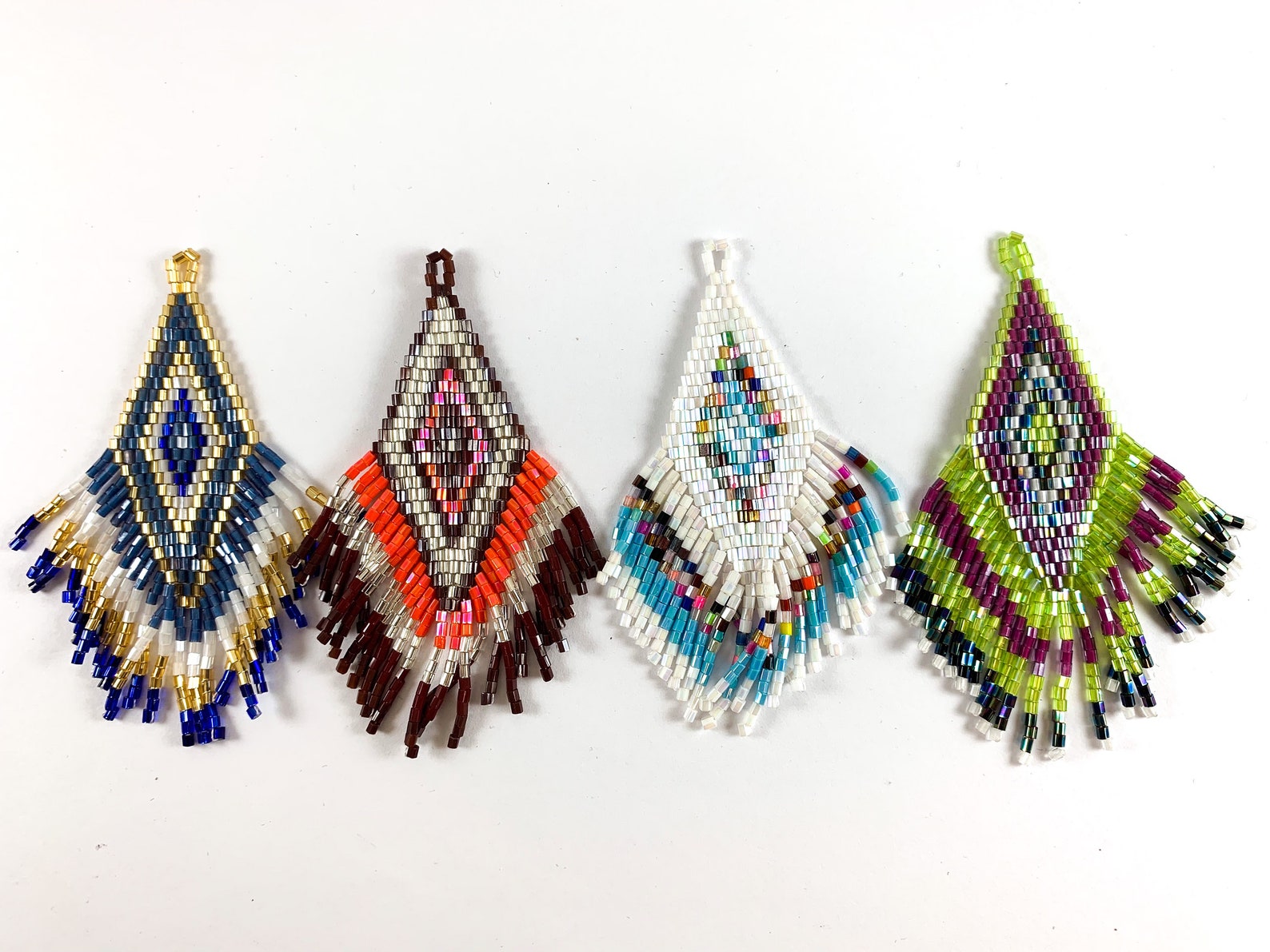 Seed Beads Pendants Smaller 1 PC - Etsy