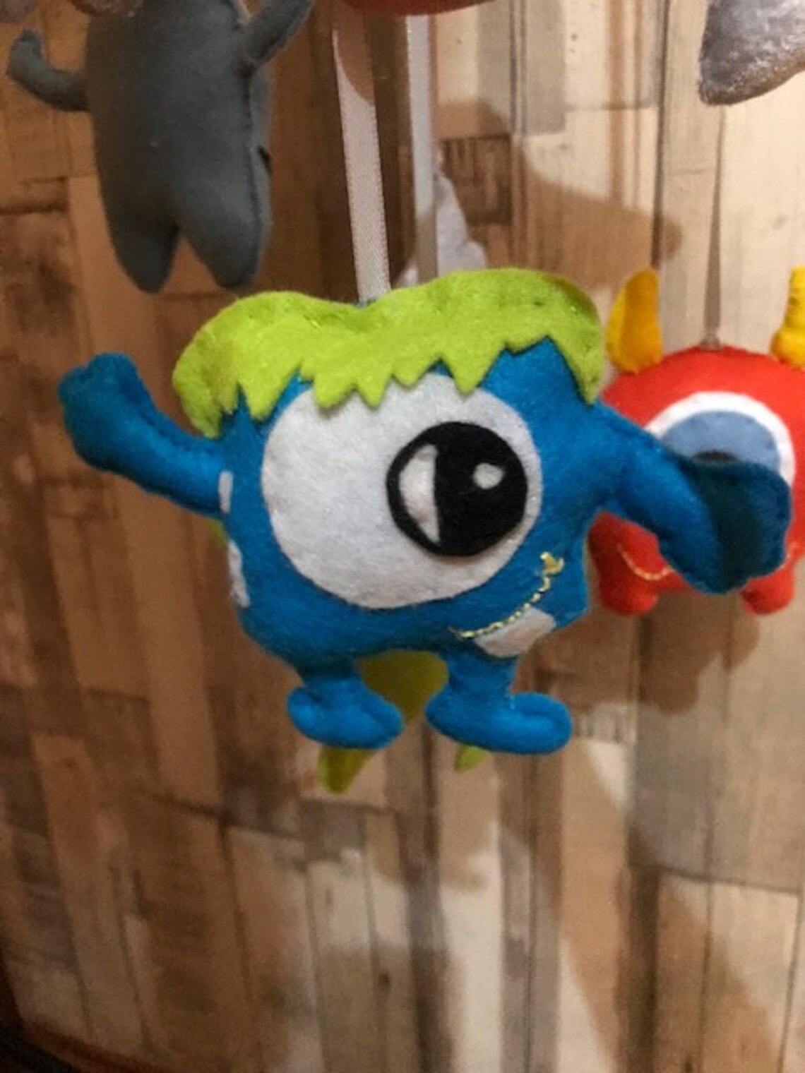 Colourful Fun Alien Mobile Nursery Baby Boy Mobile UFO - Etsy