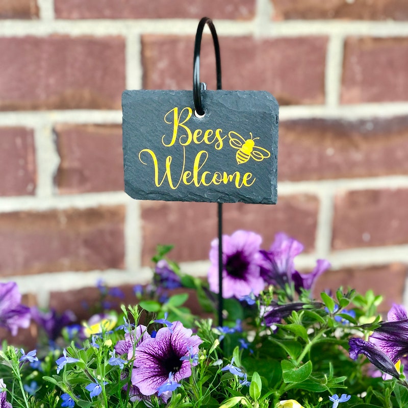 Bee Garden Sign - Etsy