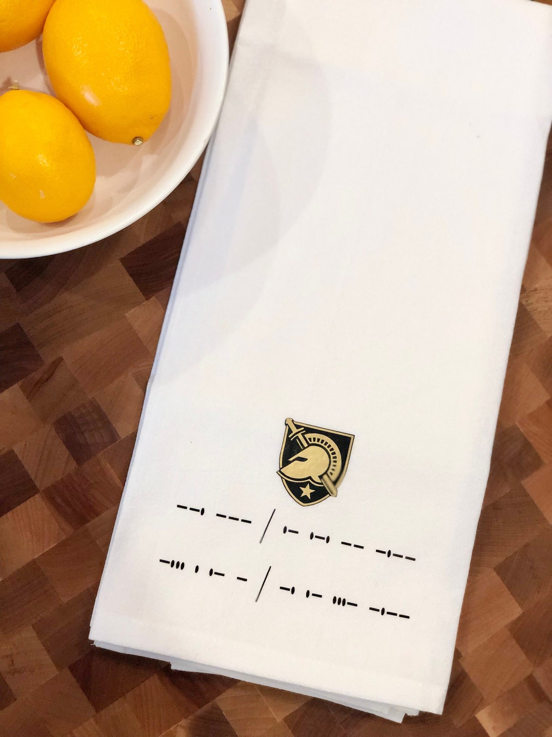 Morse Code Kitchen Towel / Tea Towel / Kitchen Decor / Flour Sack Towel ...